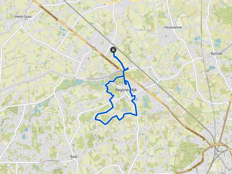 Vuurvlinder wandeling in Begijnendijk | wandeling | Komoot